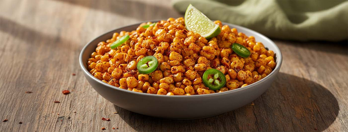 Crispy Corn Recipe with a High-Protein Twist