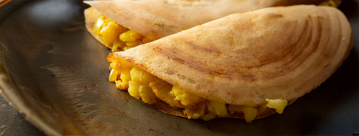 Easy Protein Dosa Recipe | 24g Plant Protein Meal